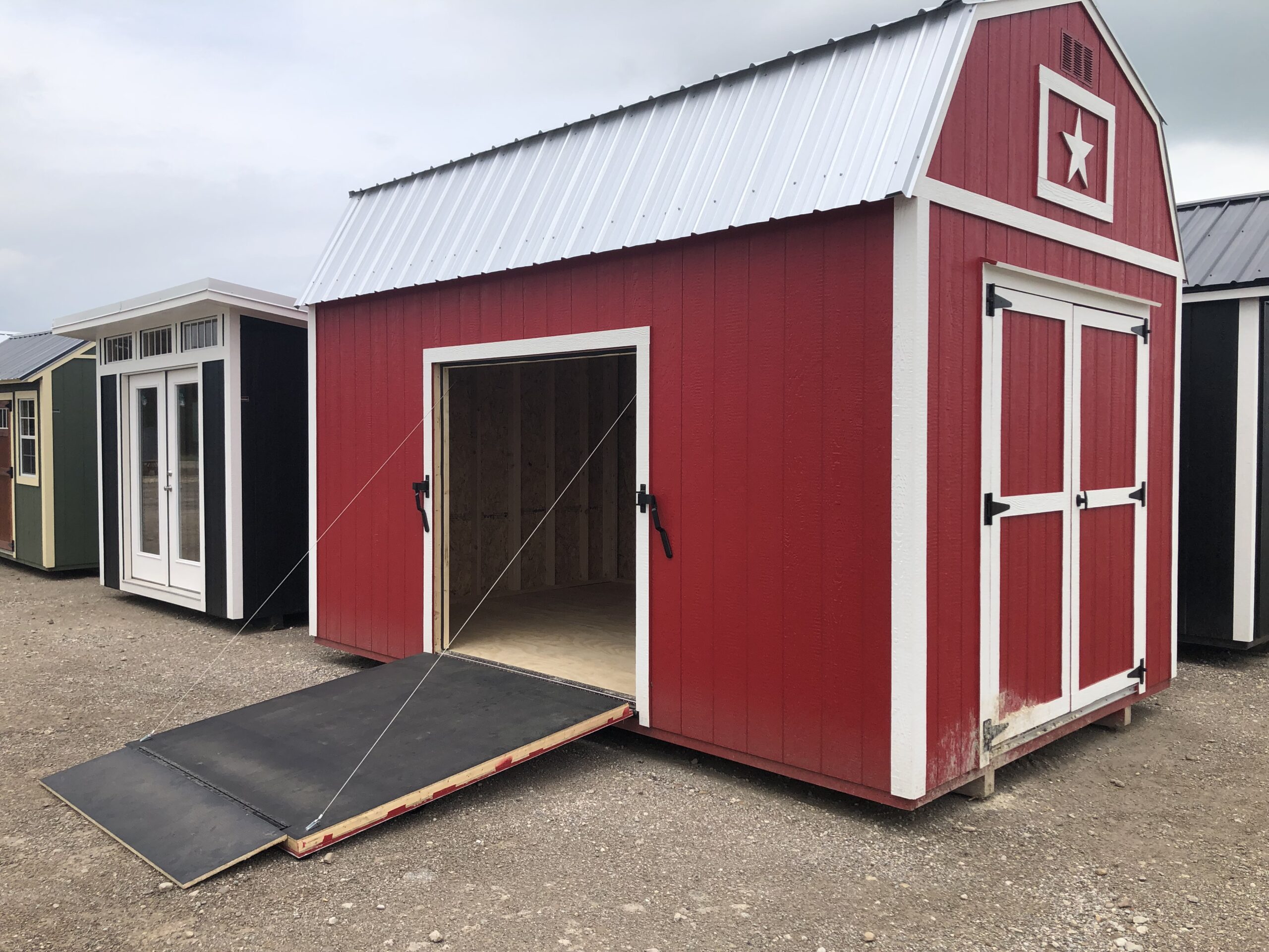 Green Sheds for Sale | LELAND'S SHEDS