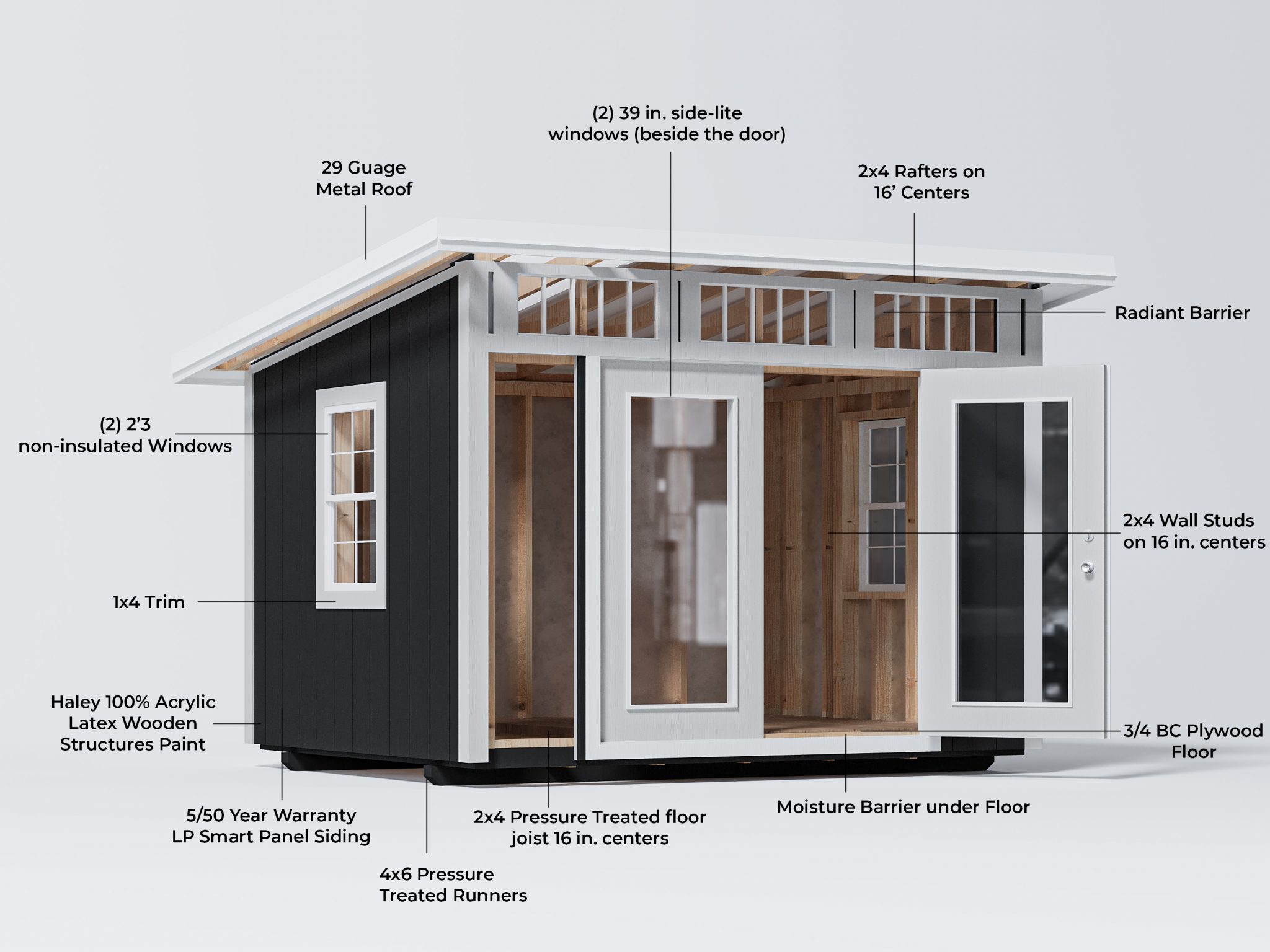 Studio Shed - LELAND'S SHEDS