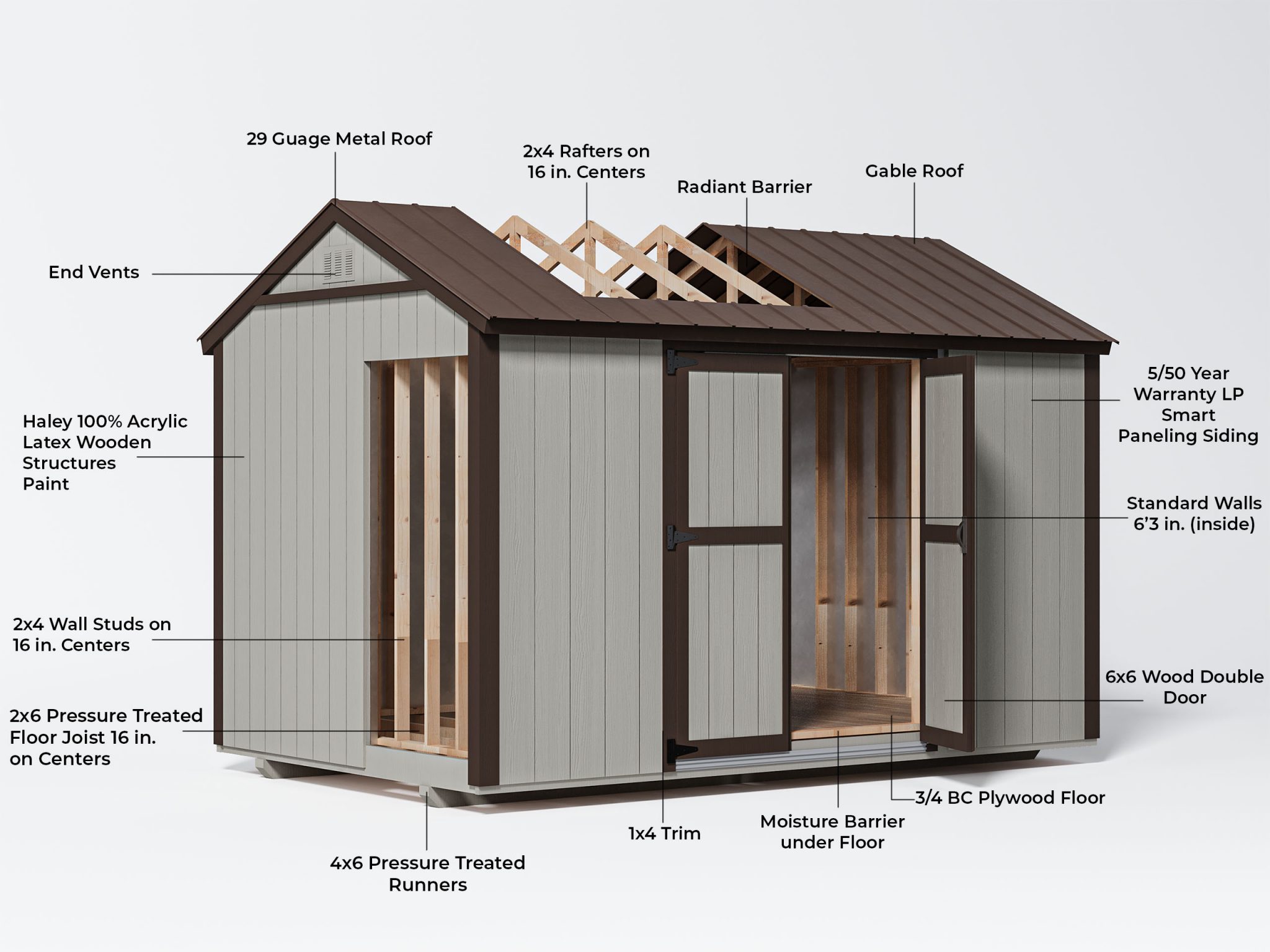 Utility Shed - LELAND'S SHEDS