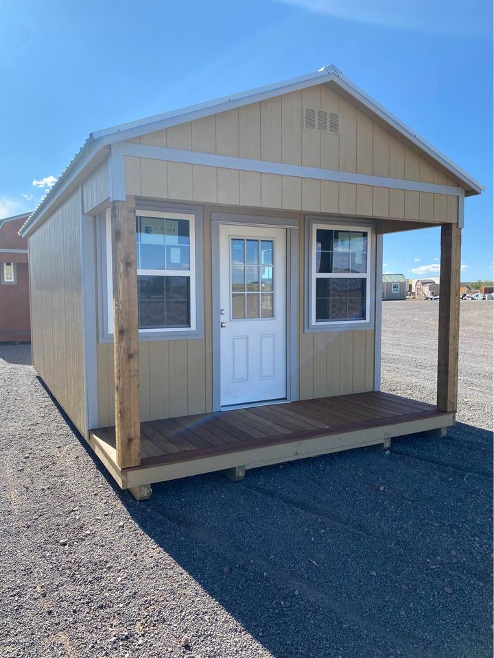 12×22 Cabinette Shed - LELAND'S SHEDS