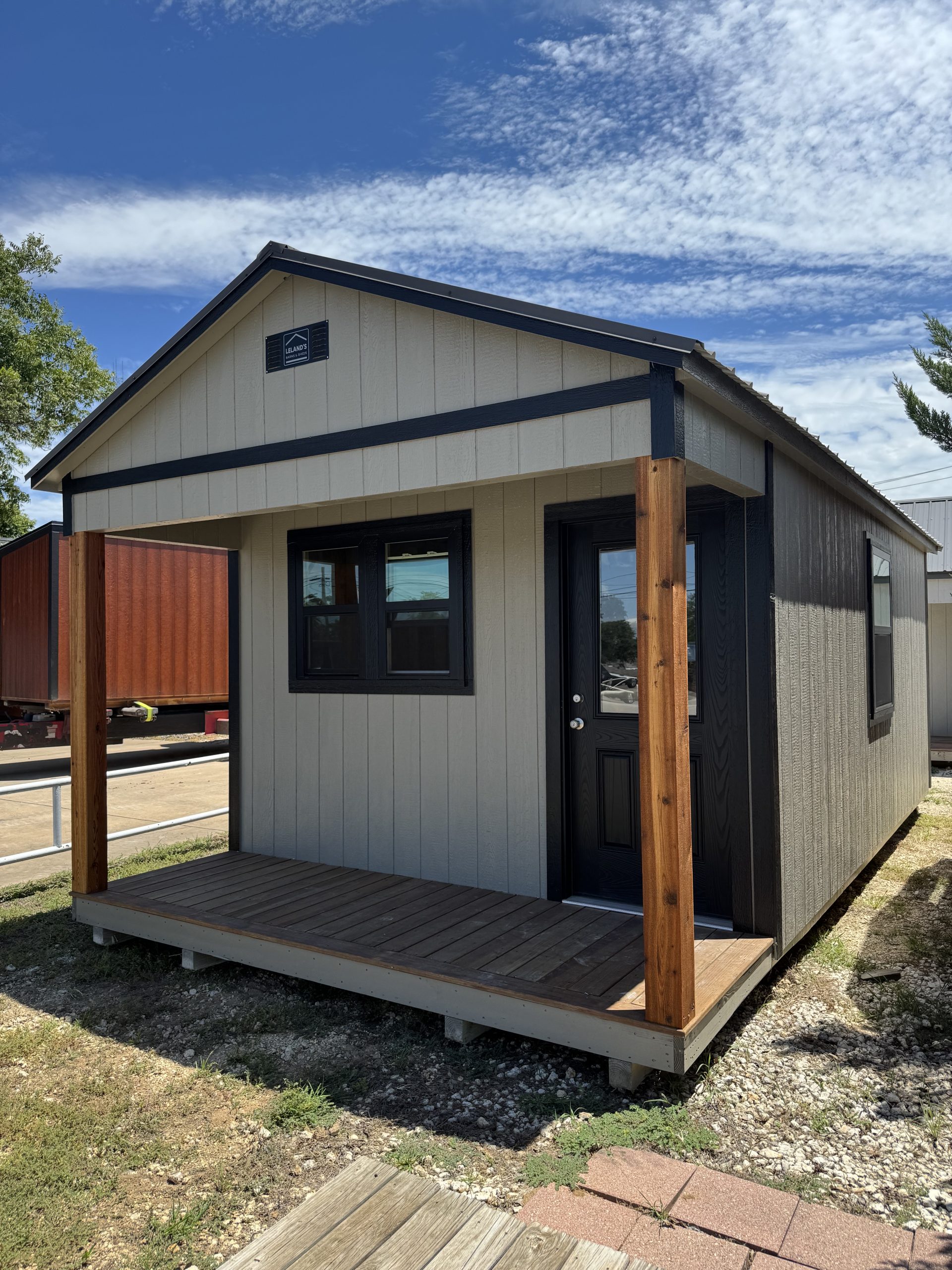 12×24 Cabinette – Clay - LELAND'S SHEDS