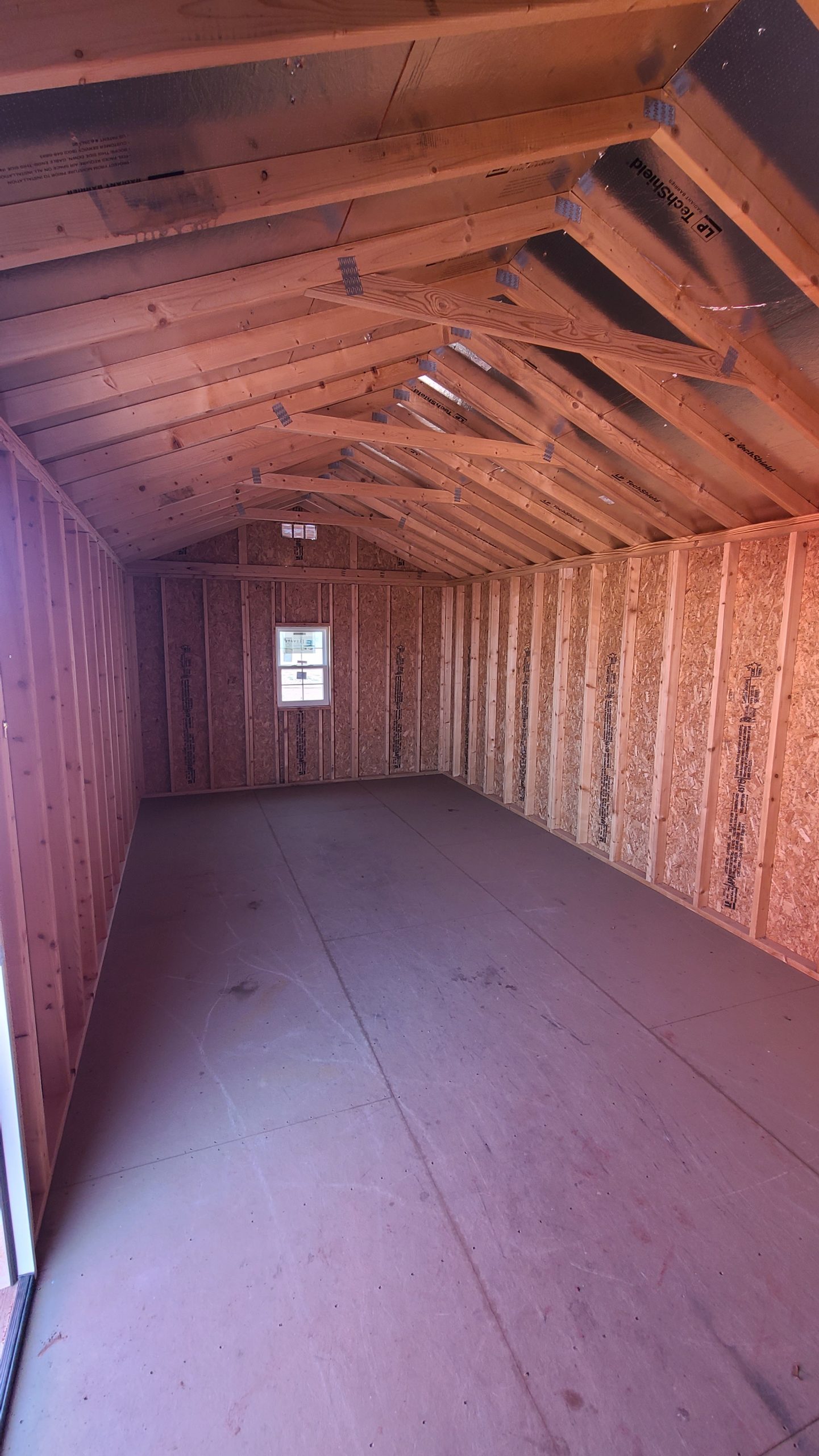 12×24 Garage Shed – Pequea Green - LELAND'S SHEDS