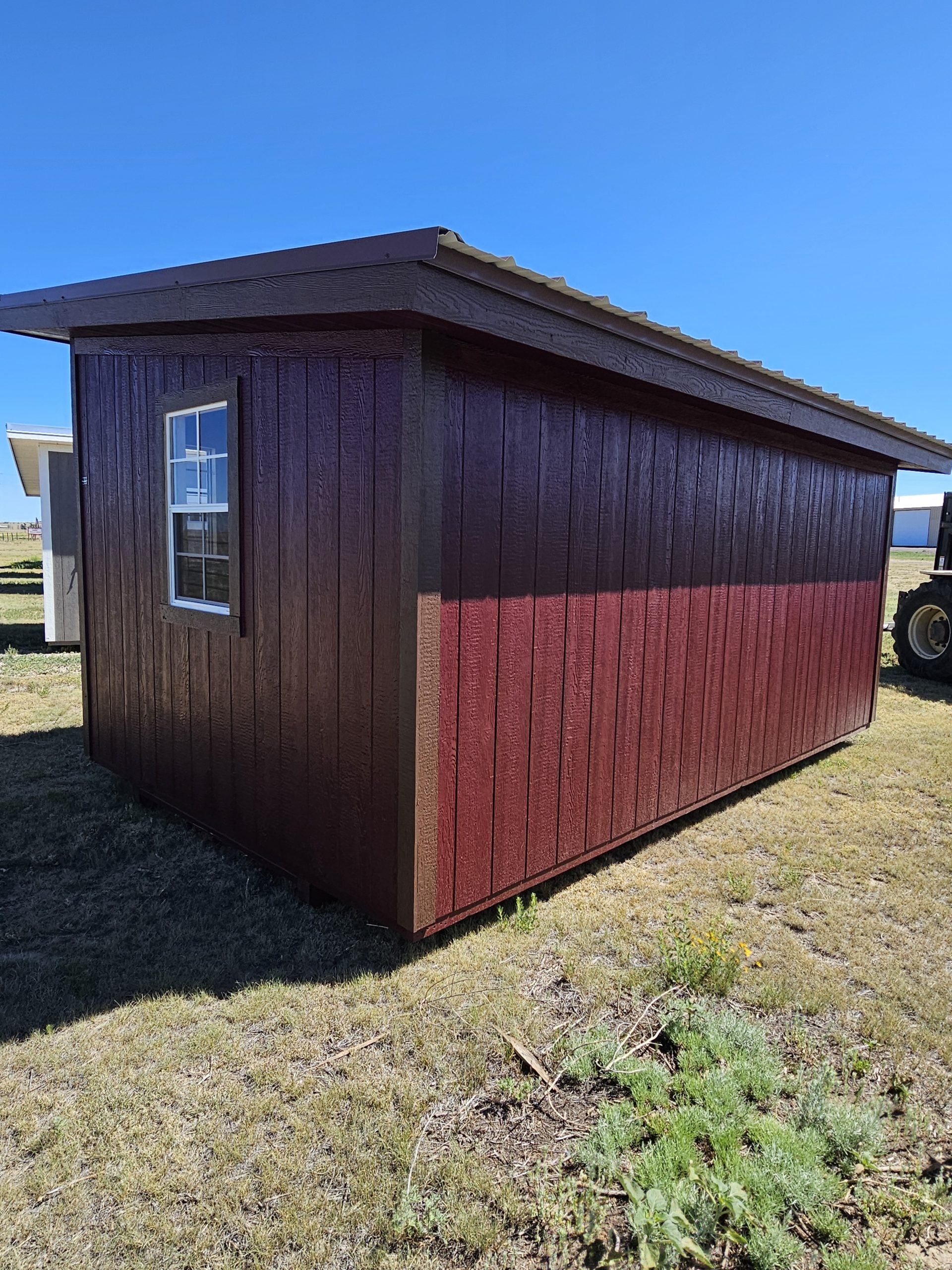10×16 Studio Shed – Pinnacle Red - LELAND'S SHEDS