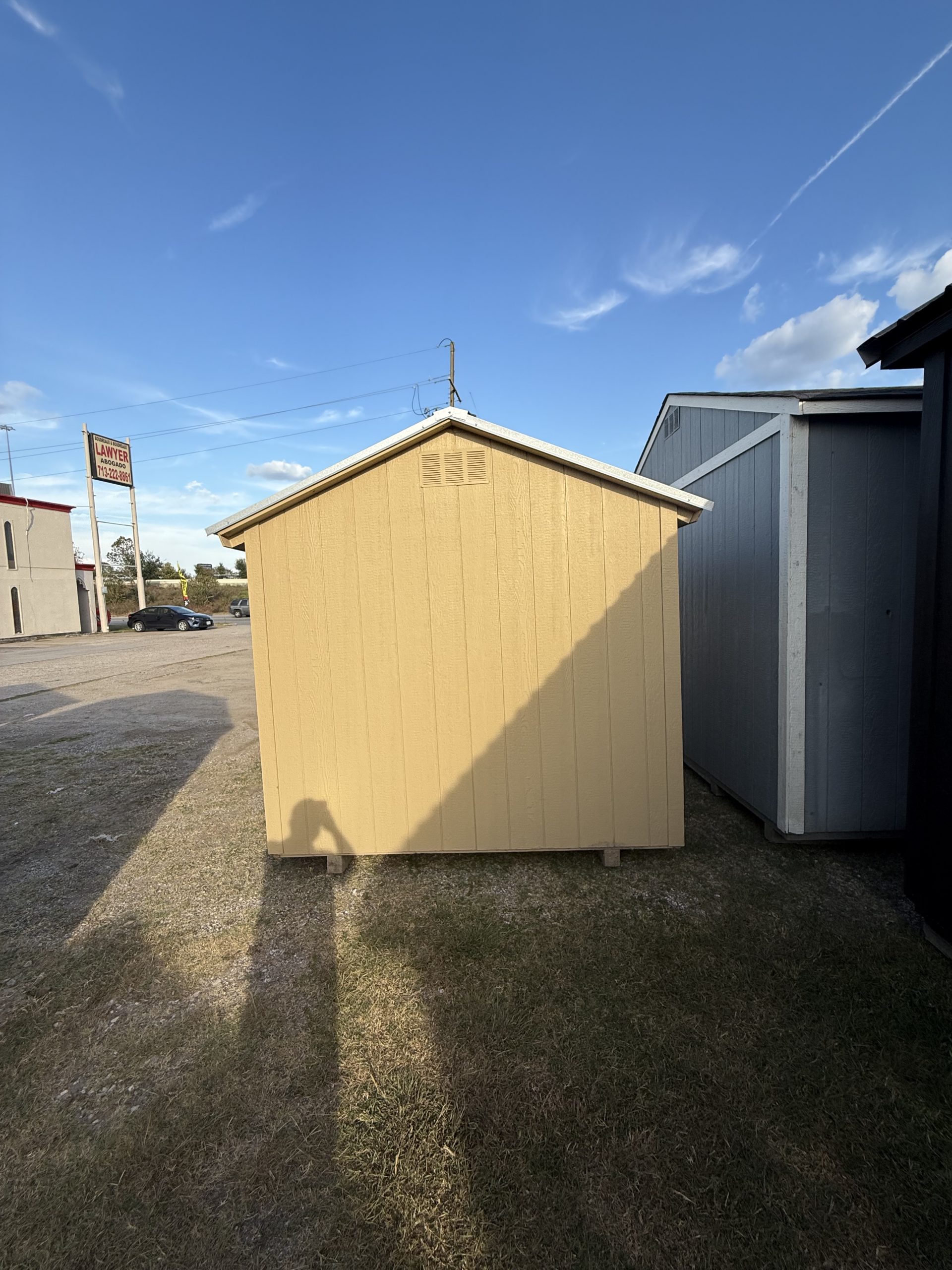 8×8 Basic – Tan - LELAND'S SHEDS
