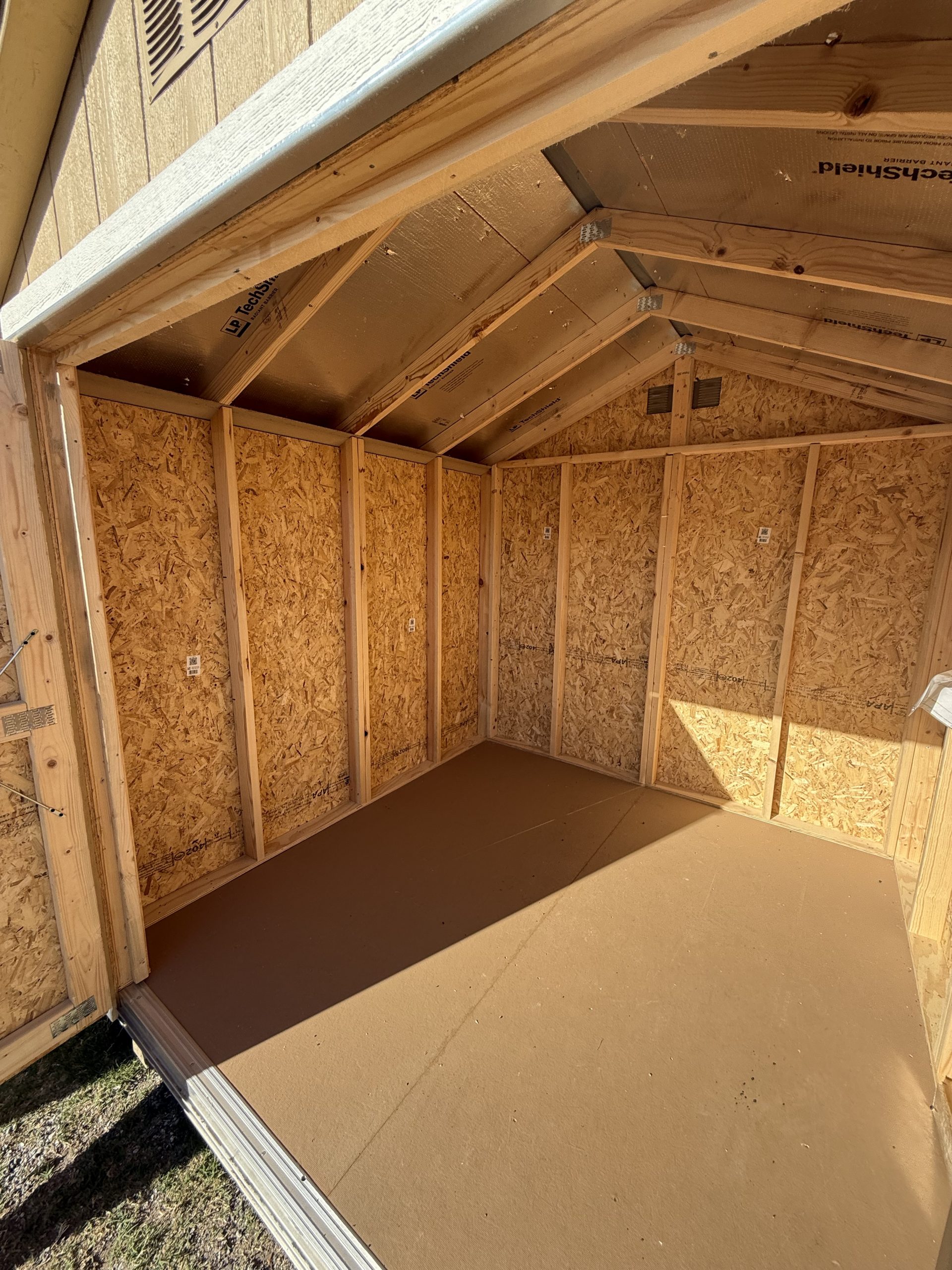8×8 Basic – Tan - LELAND'S SHEDS