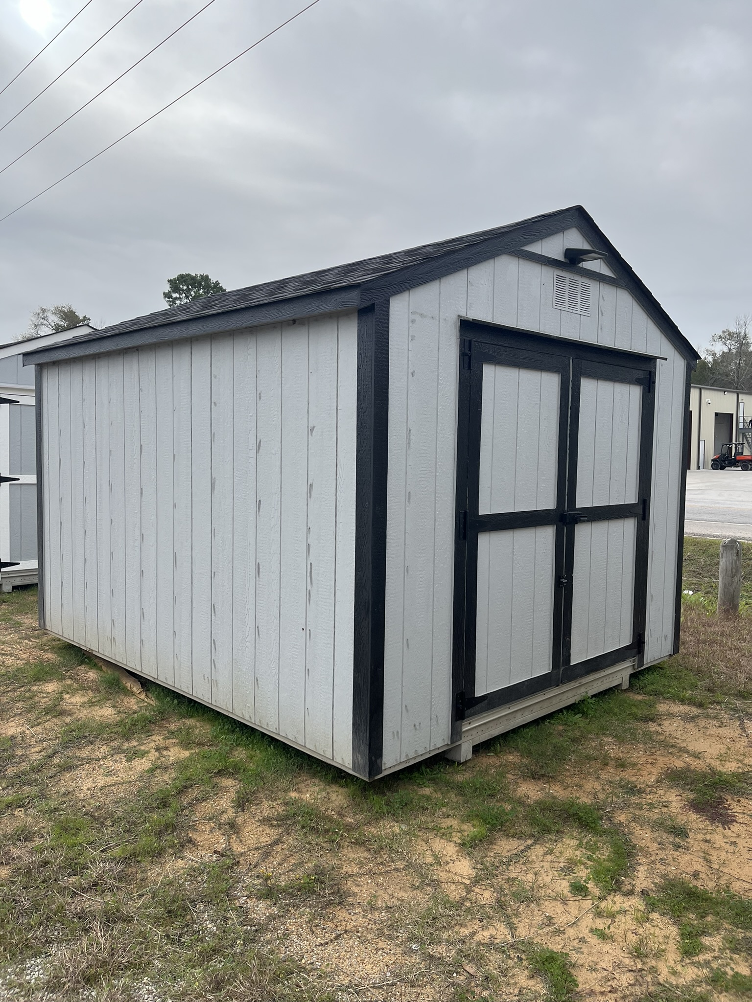 10×12 Utility Shed Rental Return - LELAND'S SHEDS