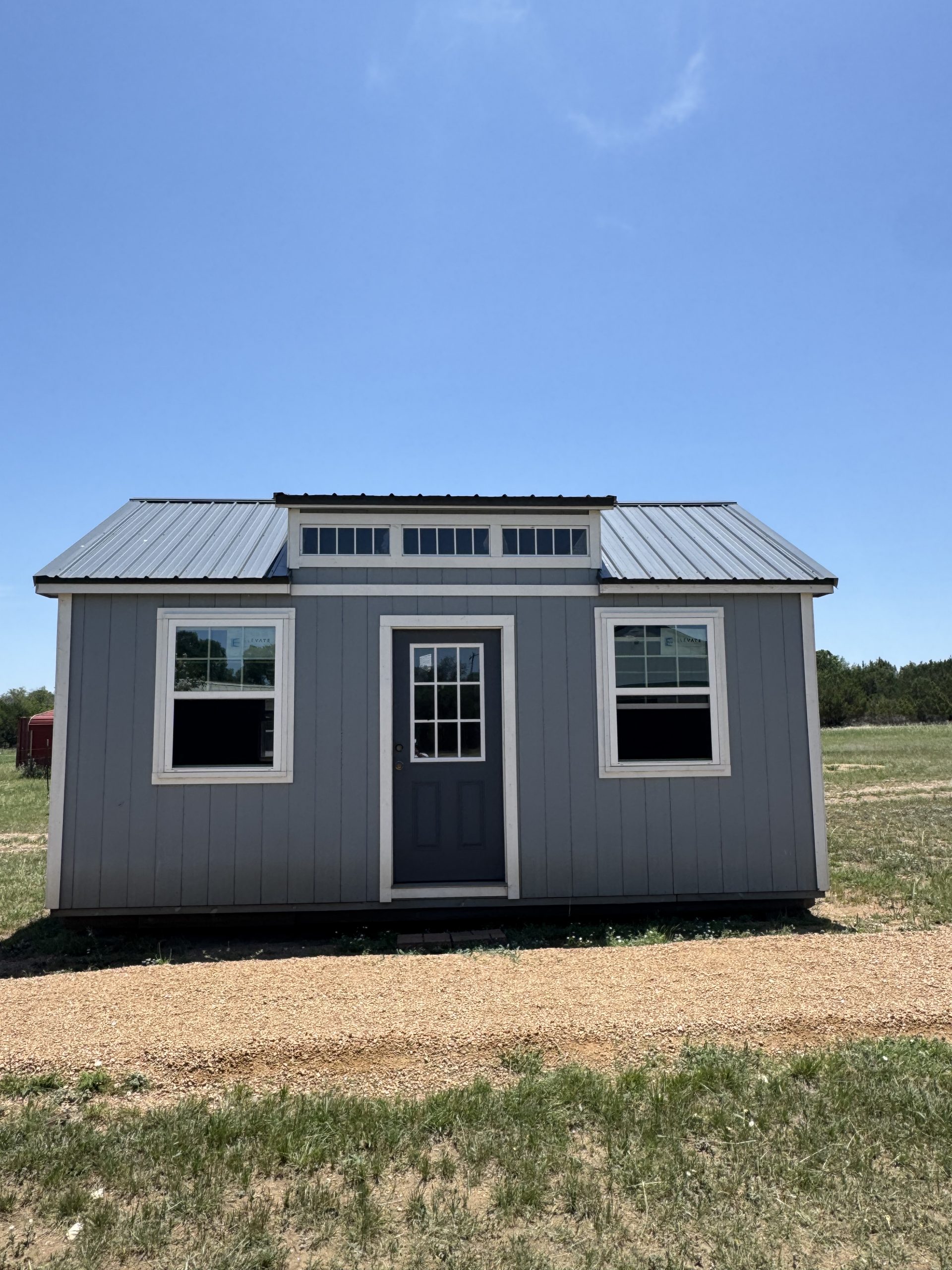 14×20 Chalet Shed – Belmont Blue - LELAND'S SHEDS