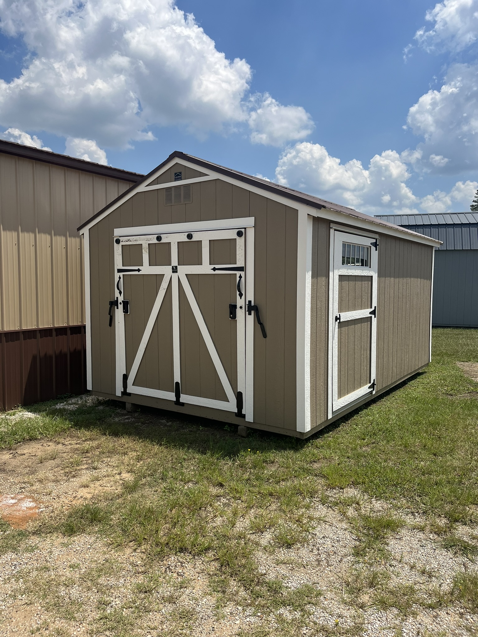 10×16 Utility Shed - LELAND'S SHEDS