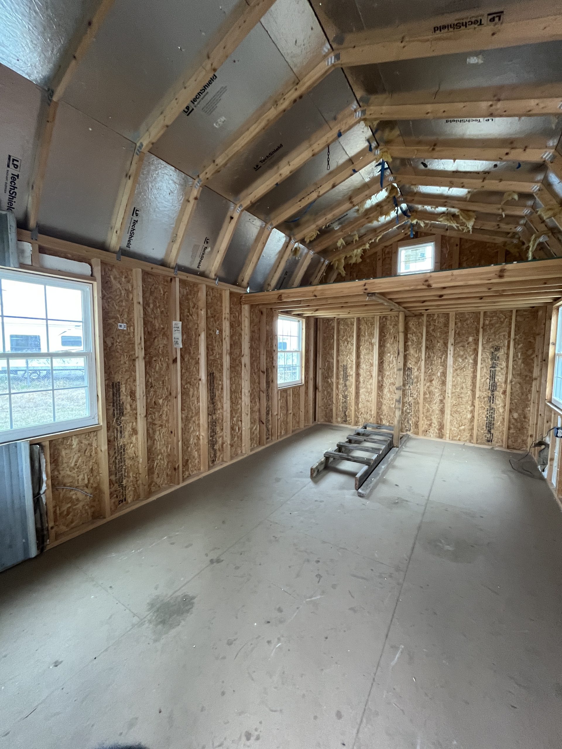 12×26 Lofted Barn Shed – Cape Cod - LELAND'S SHEDS