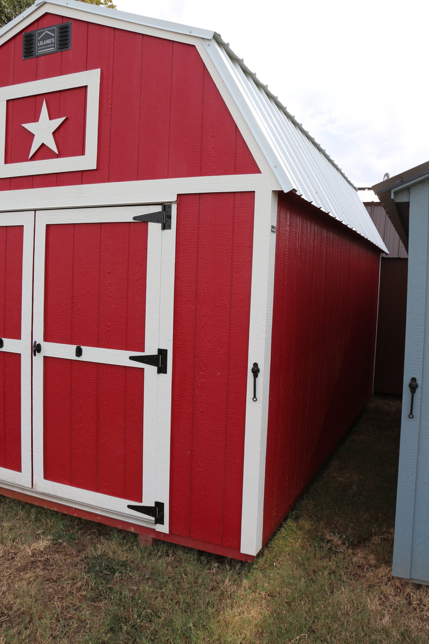 10×16 Lofted Barn Shed – Red Delicious - LELAND'S SHEDS